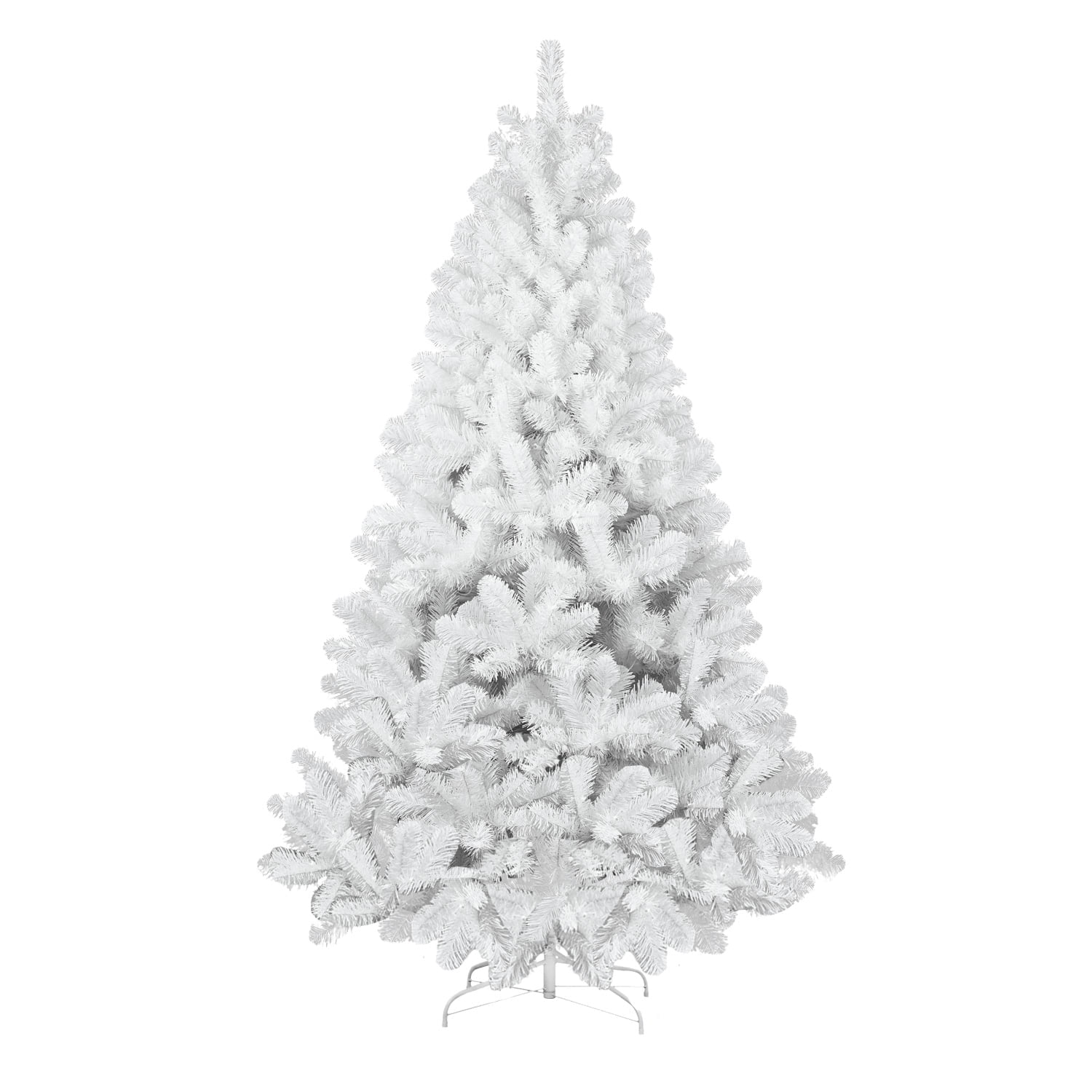 6ft Premium Snow Flocked Artificial Christmas Tree with 760 Tips, Metal ...