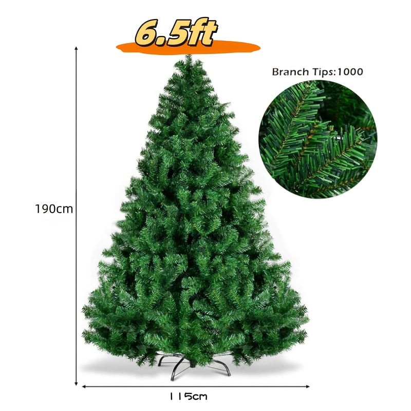6ft Premium Spruce Artificial Holiday Christmas Tree For Home, Office ...
