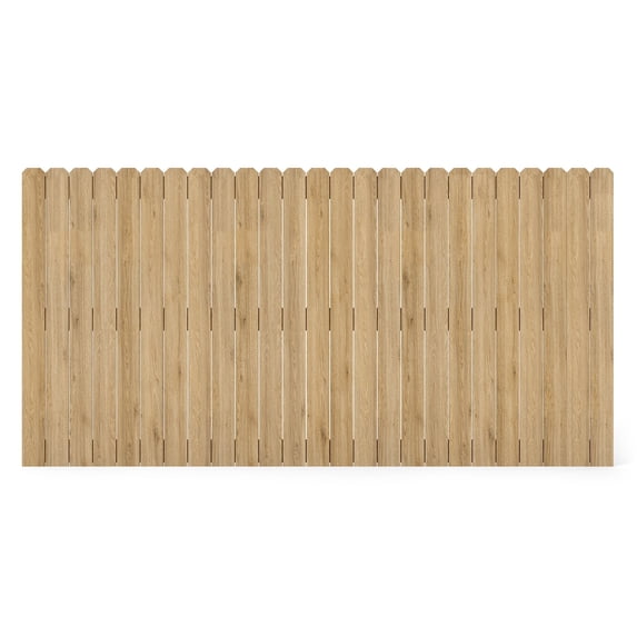 Jaxpety 6ft Wood Fence Pickets, 25-Pack, Pressure-Treated Chinese Fir ...