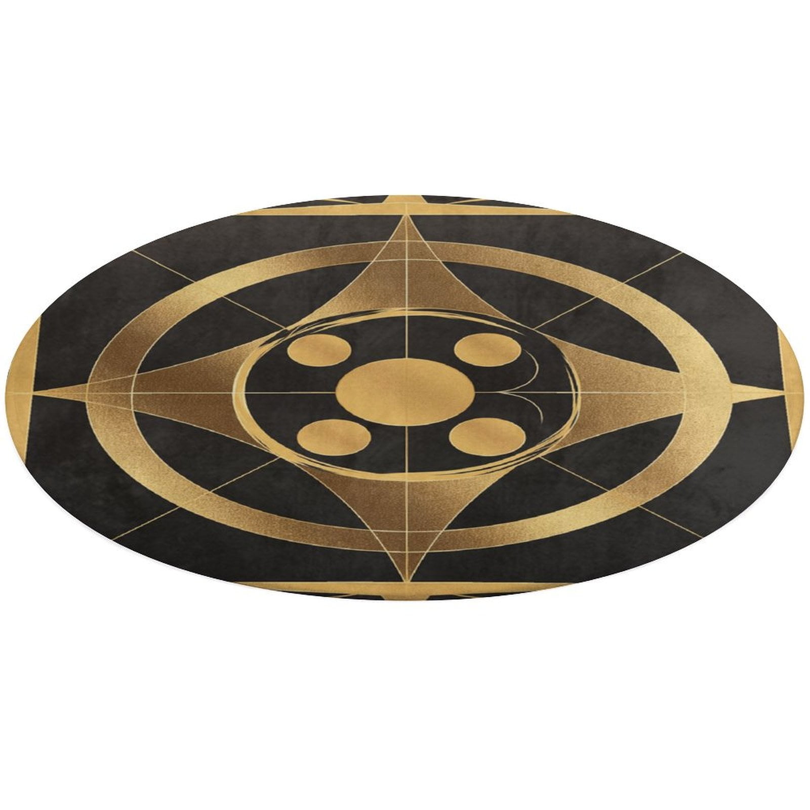 6ft Rug for Kids Room Playroom Nursery Bedroom Leopard Print Washable ...