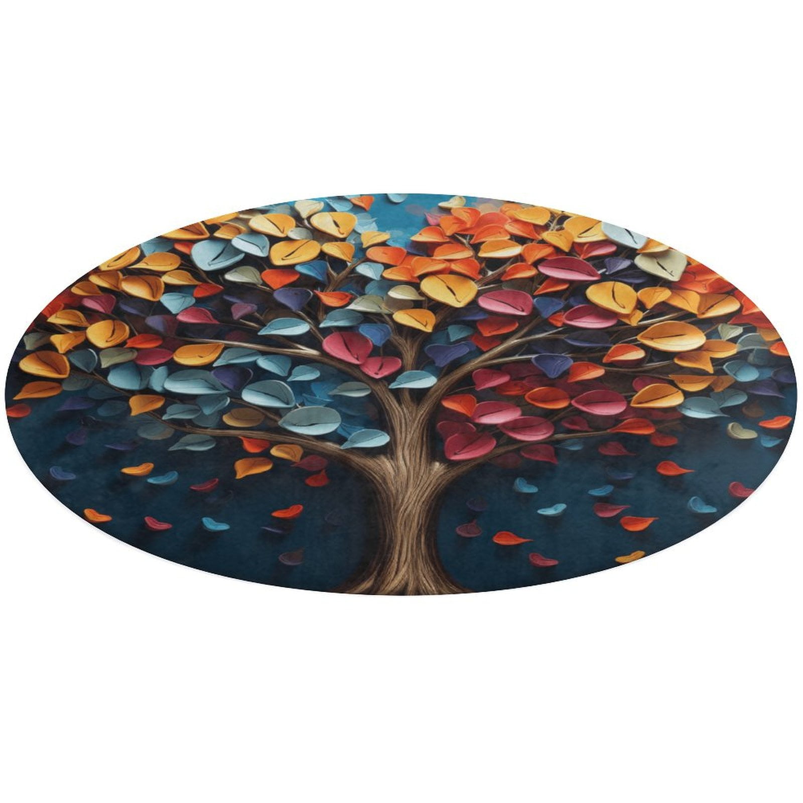 6ft Rug for Kids Room Playroom Nursery Bedroom The Giving Tree Washable ...