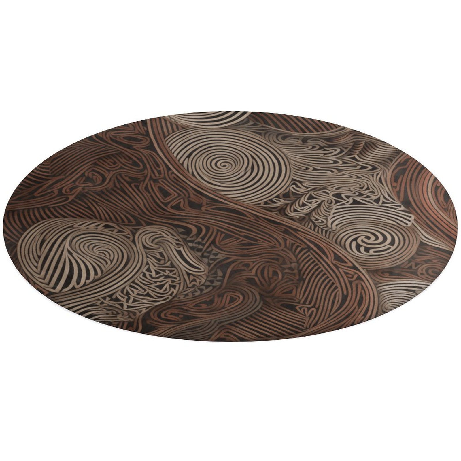 6ft Rug for Kids Room Playroom Nursery Bedroom Wood Grain Particles ...