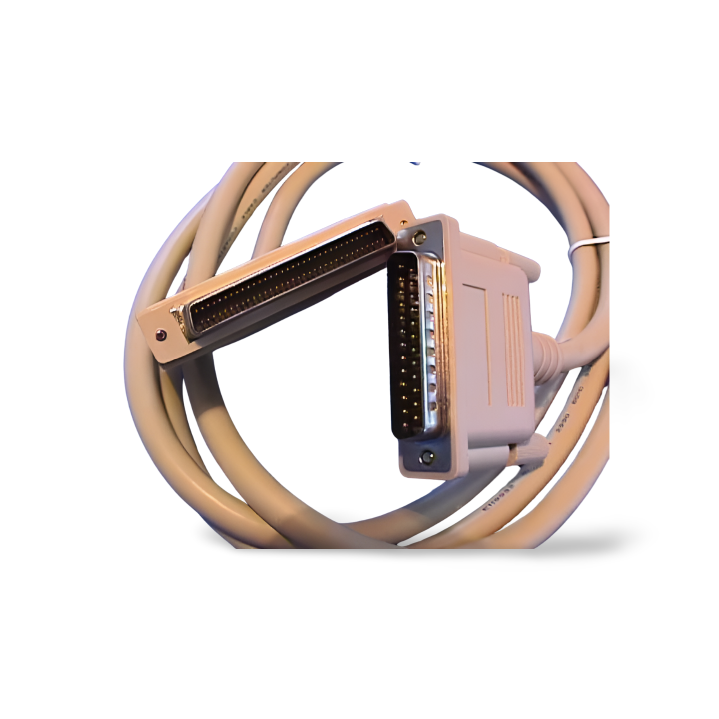 6ft SCSI-III HPDB68 Male TS to DB25 Male Cable - Beige - Walmart.com