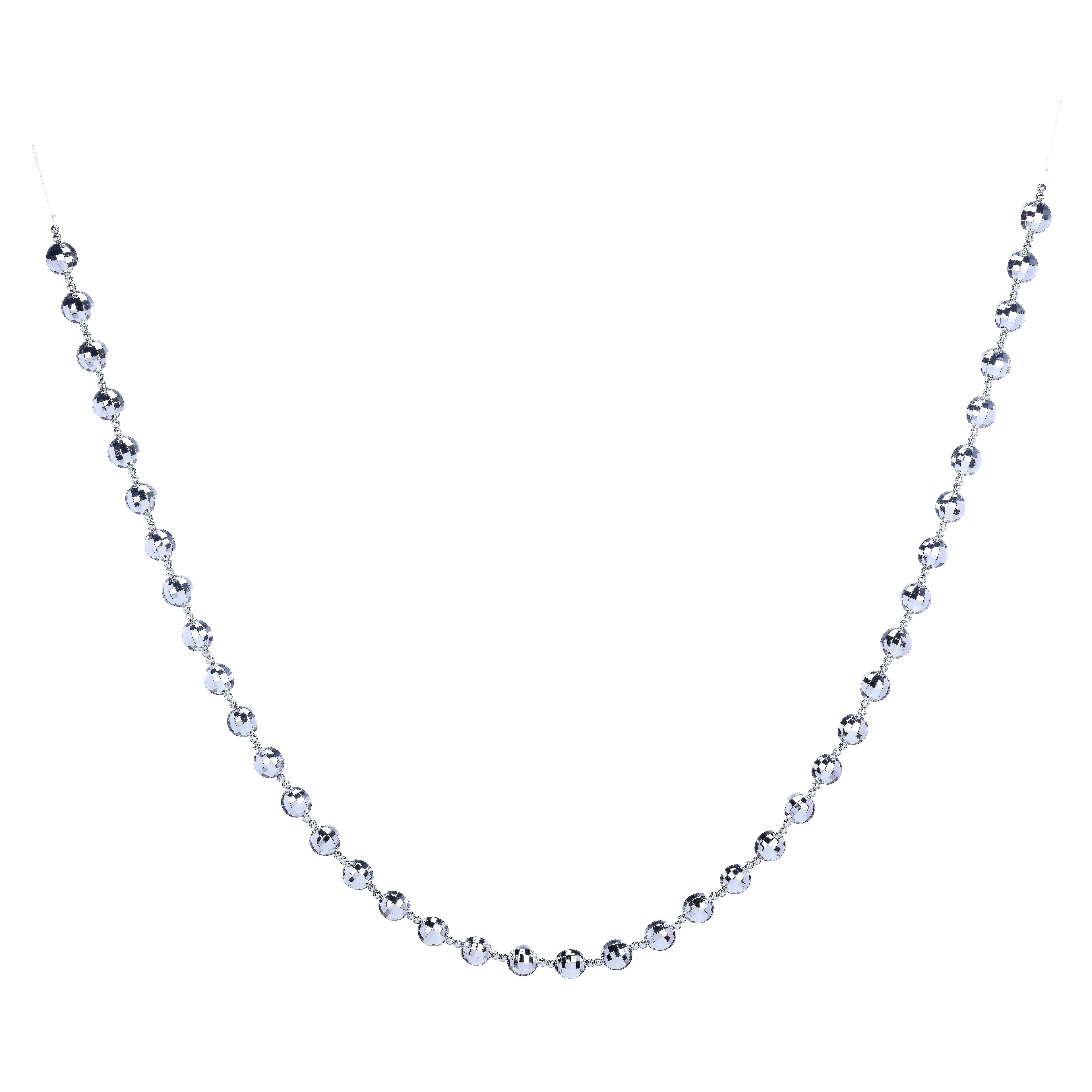 6ft. Silver Disco Ball Pride Garland by Celebrate It™ - Summer Garland ...