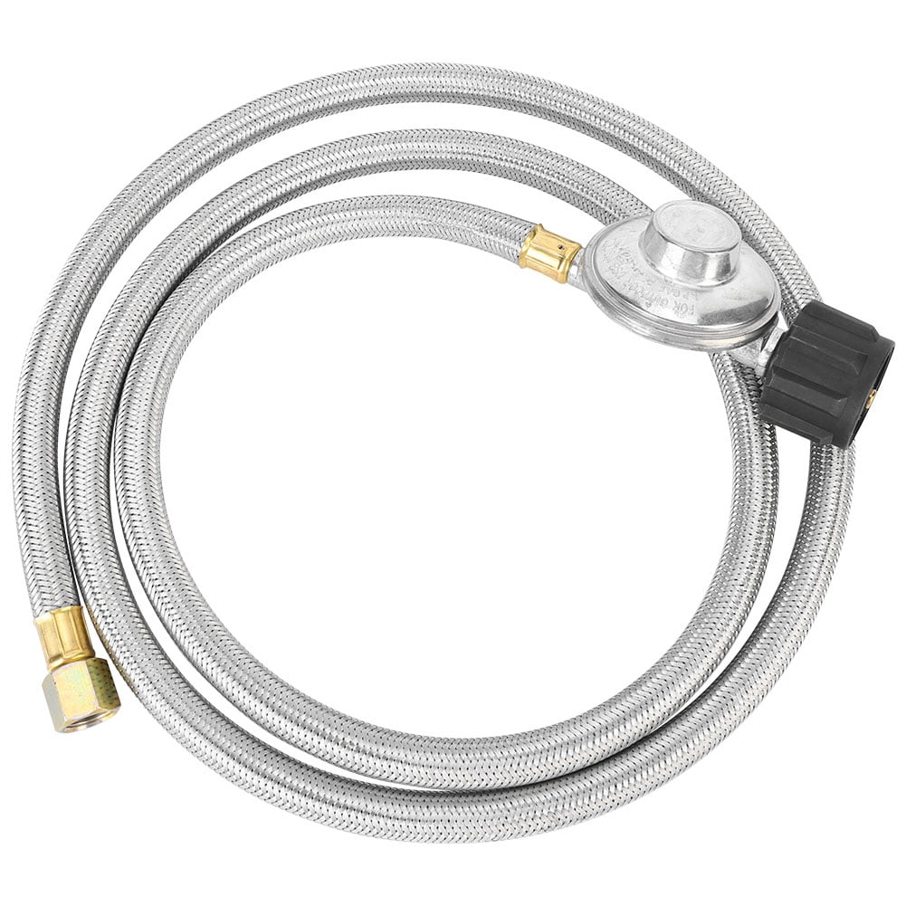 6ft Stainless Steel Braided Tube Propane Regulator Gas Oven Low ...