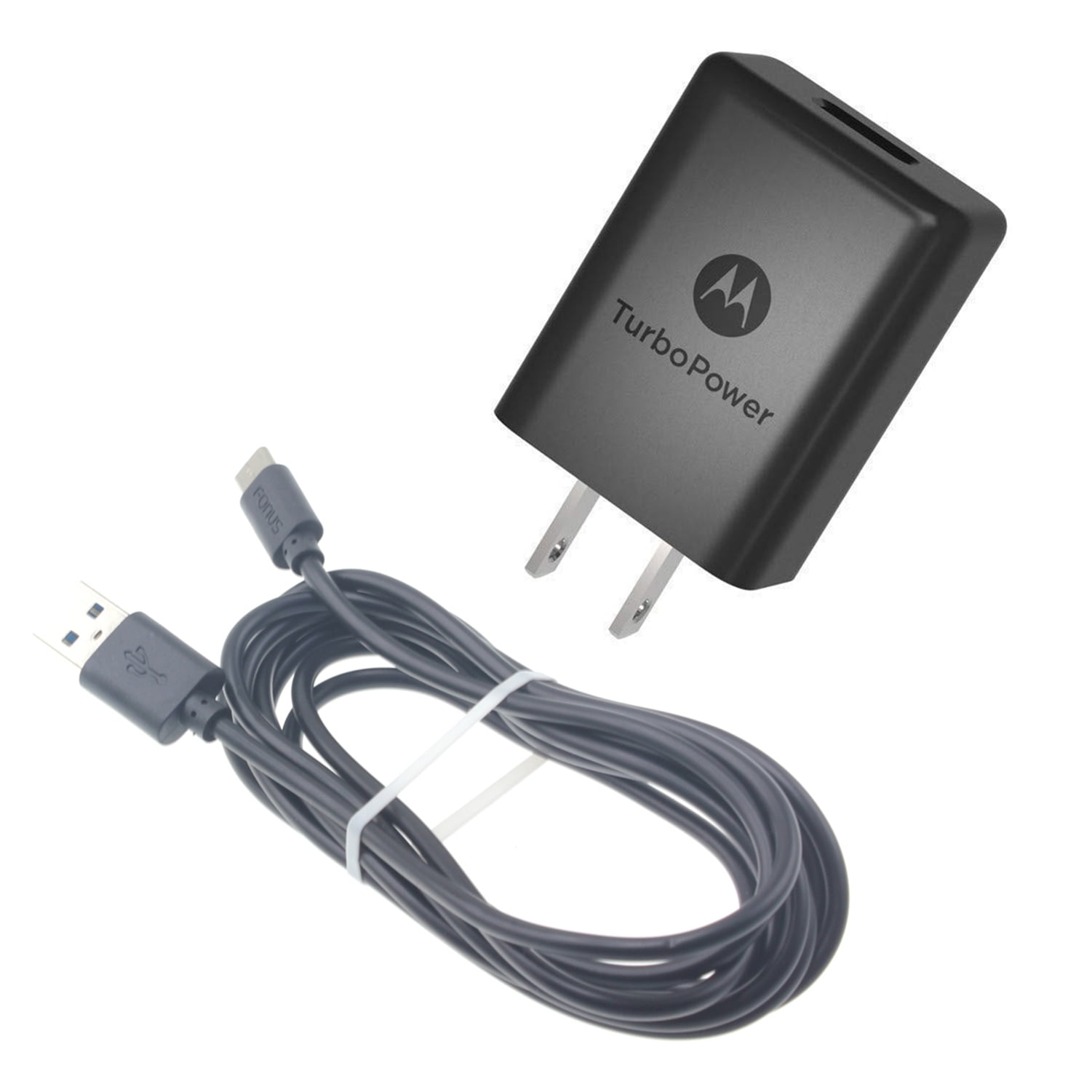 6ft TYPE-C Cable TurboPower QC3.0 15W Fast Home Charger for Motorola ...