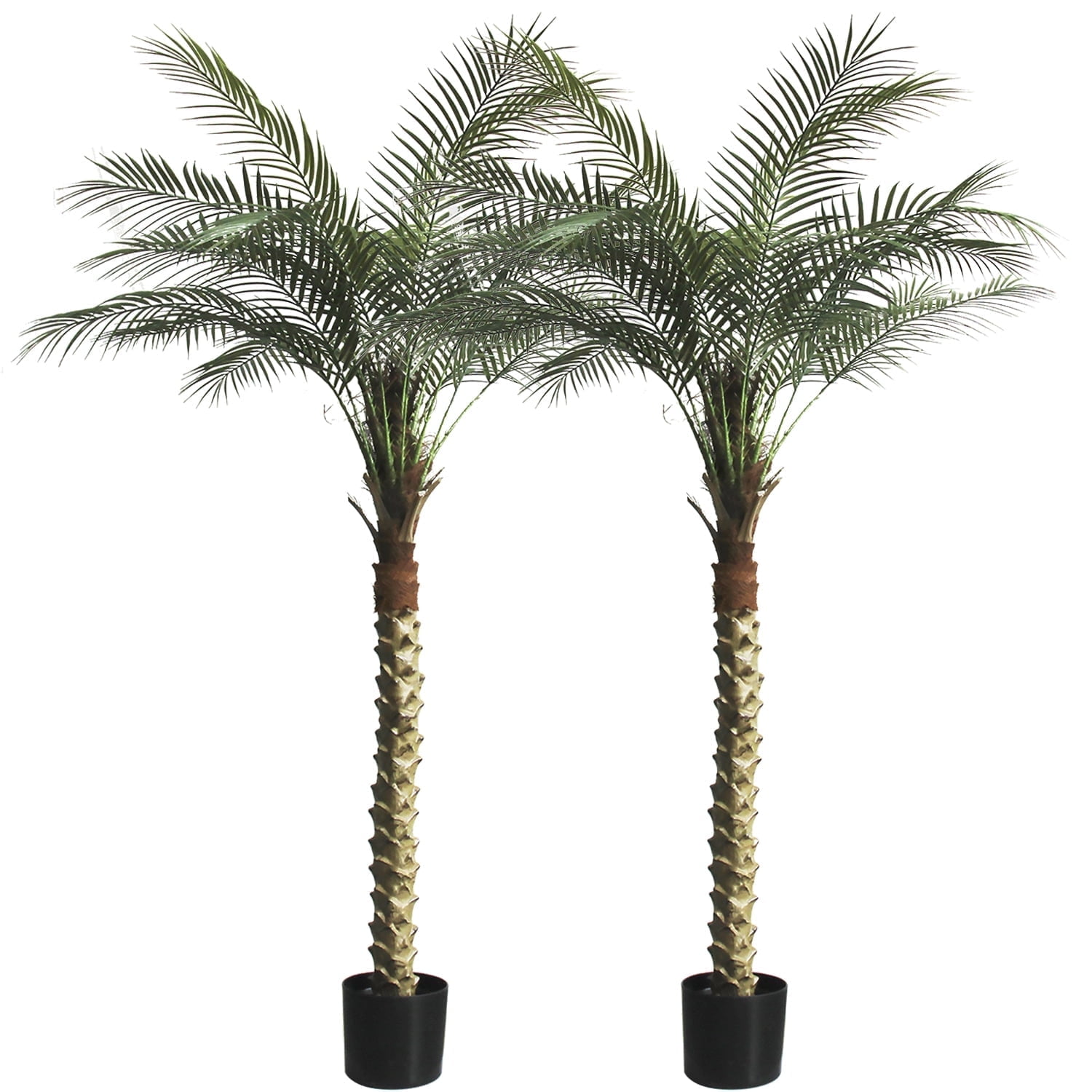6ft Tall Artificial Palm Tree for Outdoor Indoor Decor, Large Faux ...