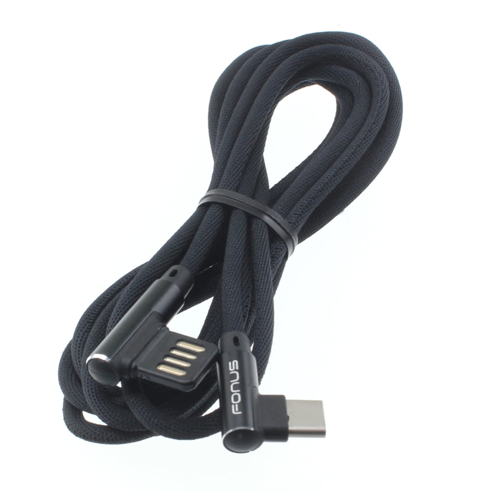 6ft Type-C Angle USB Cable for Cricket Debut Flex / Boost Mobile Summit ...