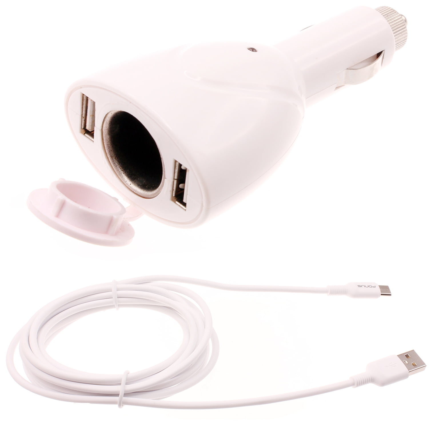 6ft Type-C Cable 2-Port USB Charger for Samsung Galaxy A13 5G/A12 5G ...