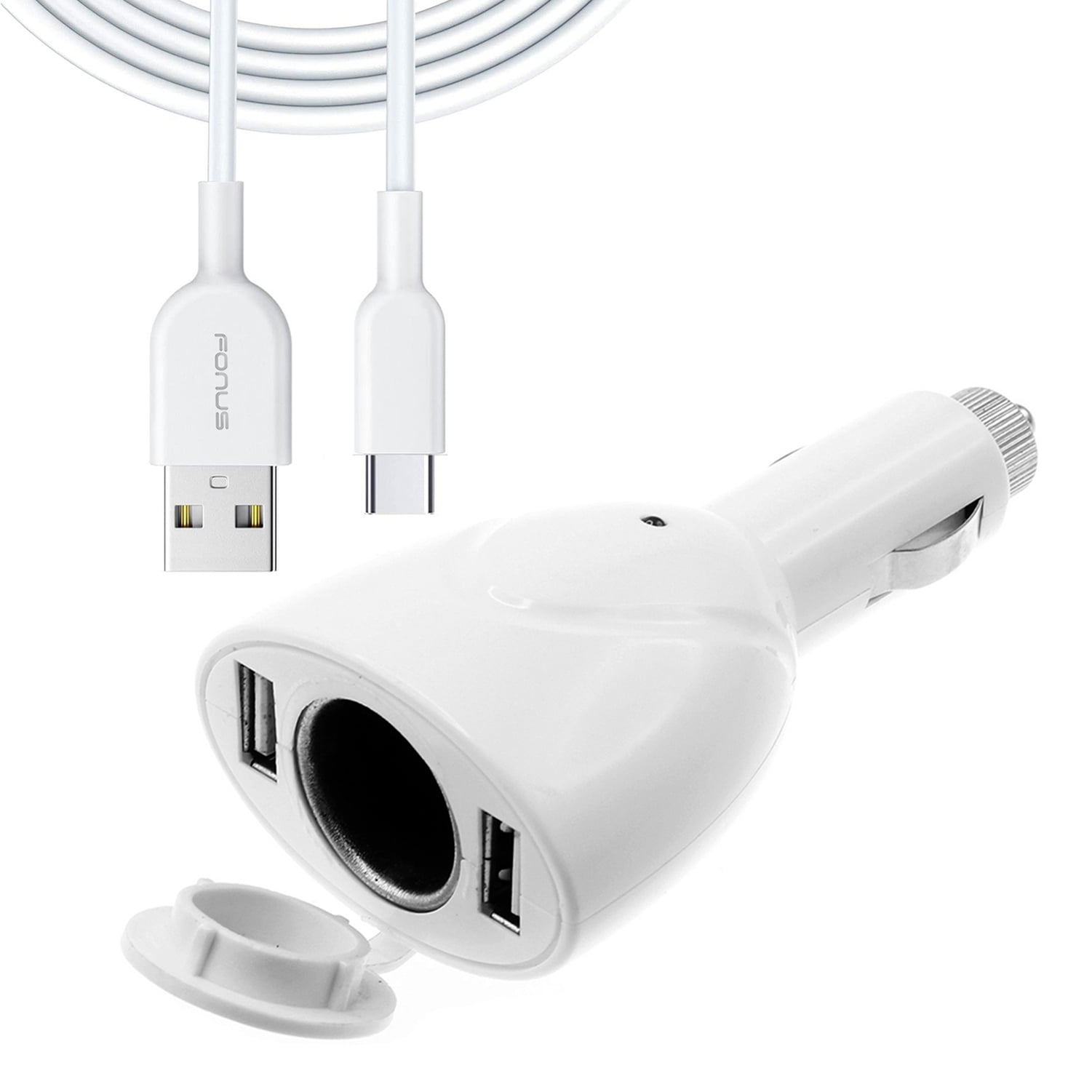 6ft Type-C Cable 2-Port USB Charger for BLU S91/Pro - Power Cord DC ...