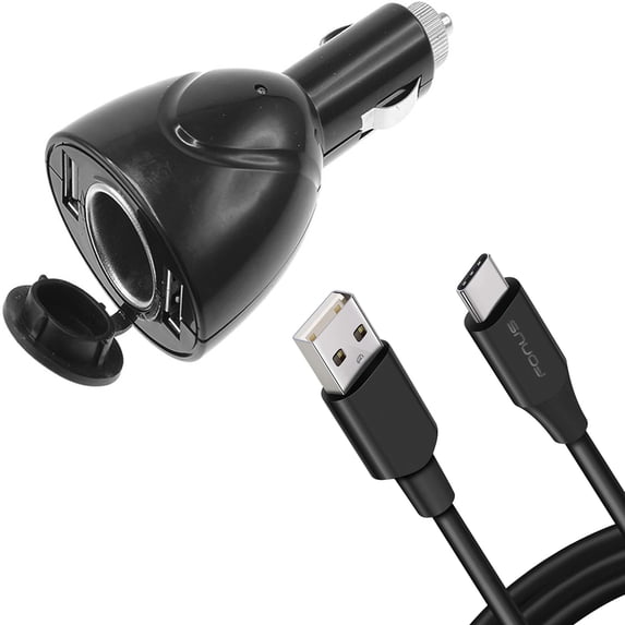 6ft Type-C Cable 2-Port USB Charger for Samsung Galaxy A54 5G/A34 5G ...