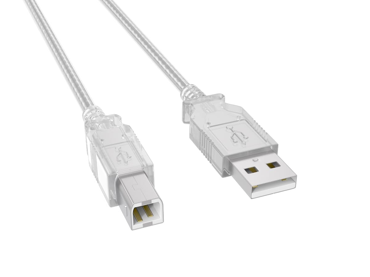 Cable Leader 6ft USB 2.0 Type A Male to B Male Cable Double-Shielded ...