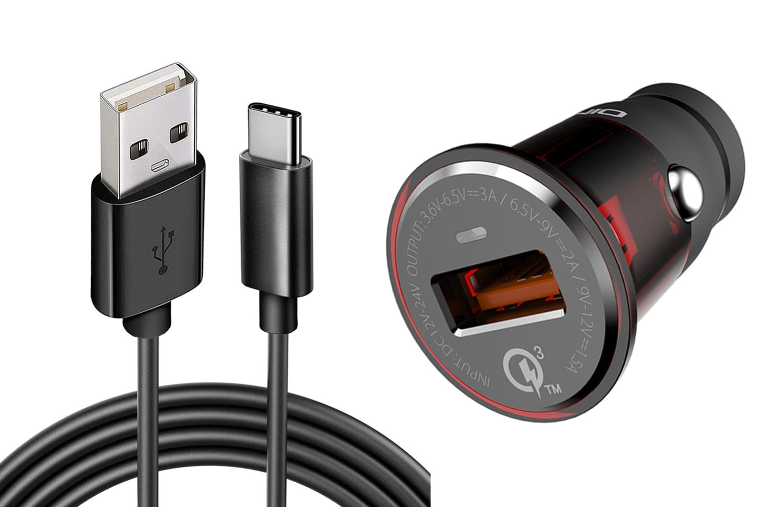 6ft USB-C Cable 18W Fast Car Charger for Lenovo Tab P11 (Gen 2 2023 ...