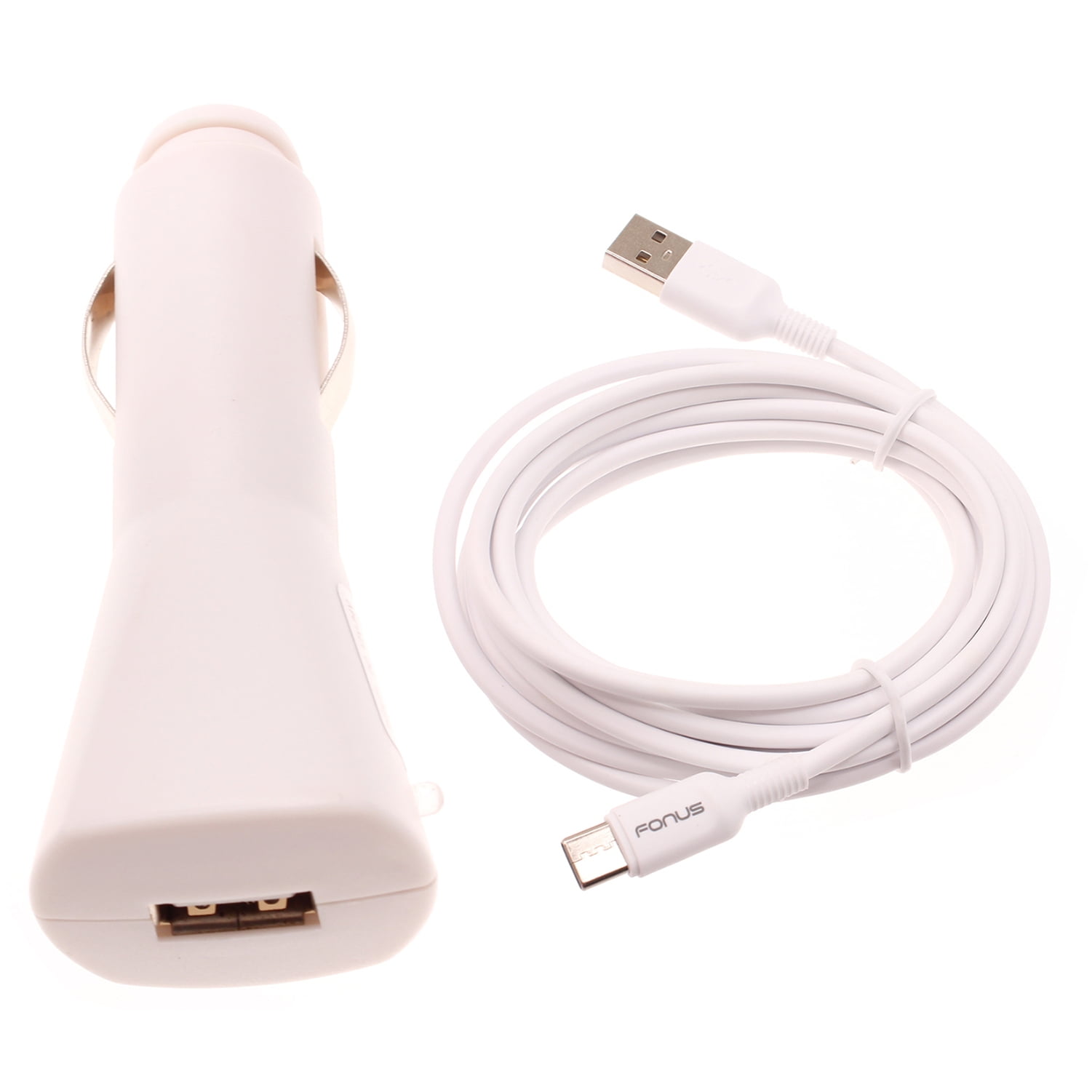 6ft USB-C Cable Car Charger for TCL 50 XE NXTPAPER 5G/Pro NxtPaper ...