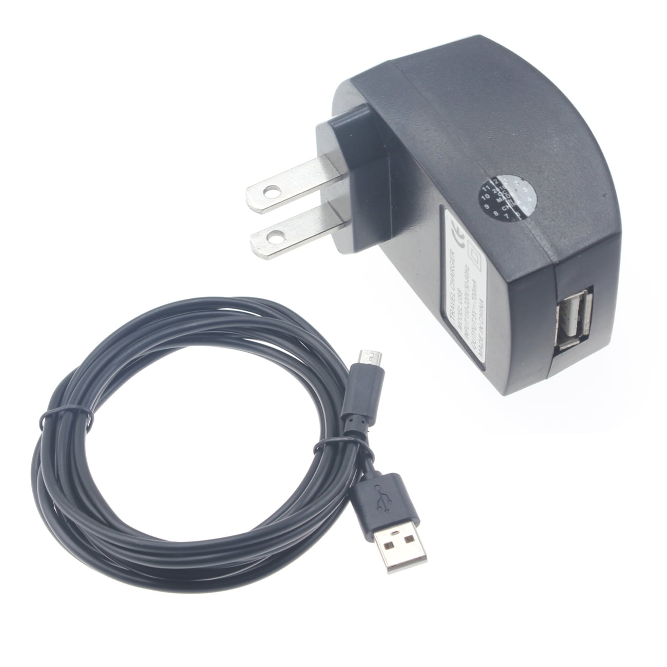 6ft USB Home Charger Cable Power Adapter Cord Wall AC Plug Travel L3P ...