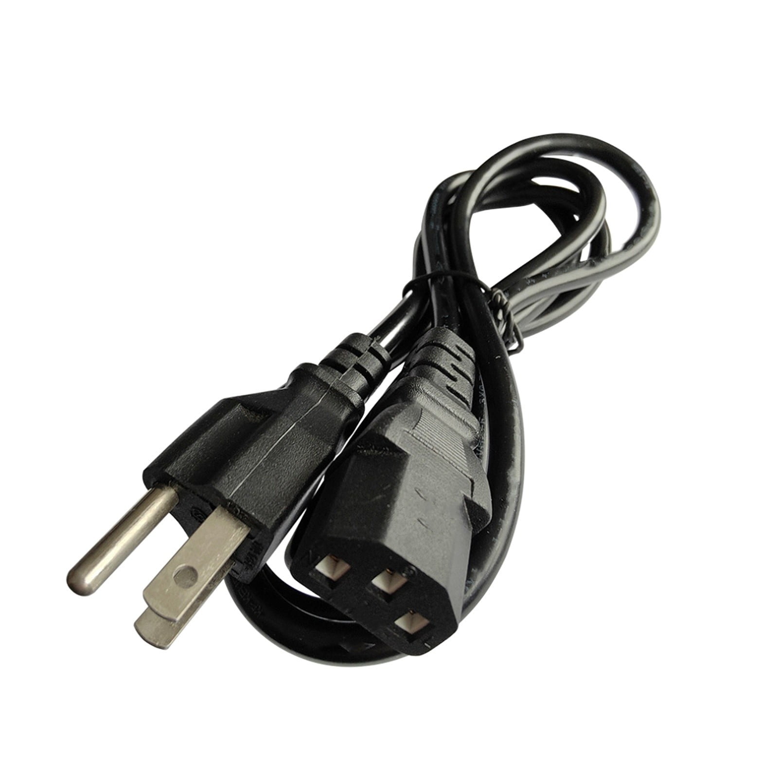 6ft Universal AC Power Cord 3 Prong 10A 125V for TV,Laptop Notebook 3 ...