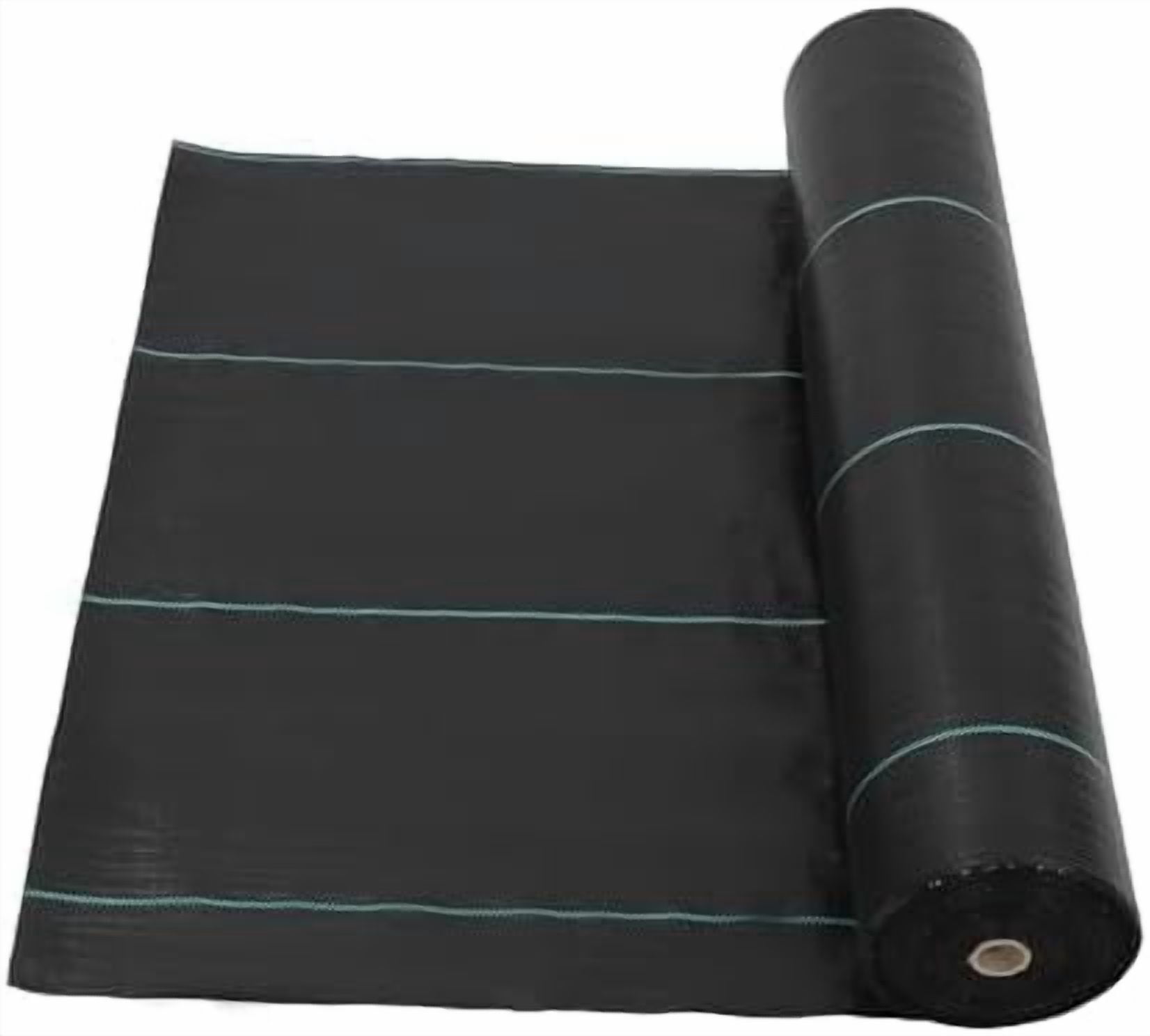 6ft X 300ft Weed Barrier Landscape Fabric Heavy Duty, Premium 2.4 oz ...