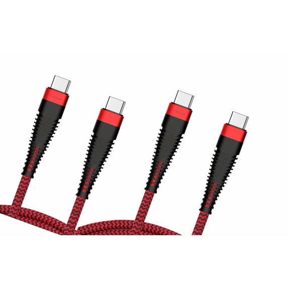 6ft and 10ft Long PD USB-C Cables Compatible With iPhone 16e/17e - Fast ...