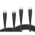 6ft and 10ft Long PD USB-C Cables Compatible WithSamsung Galaxy S20/S21 ...