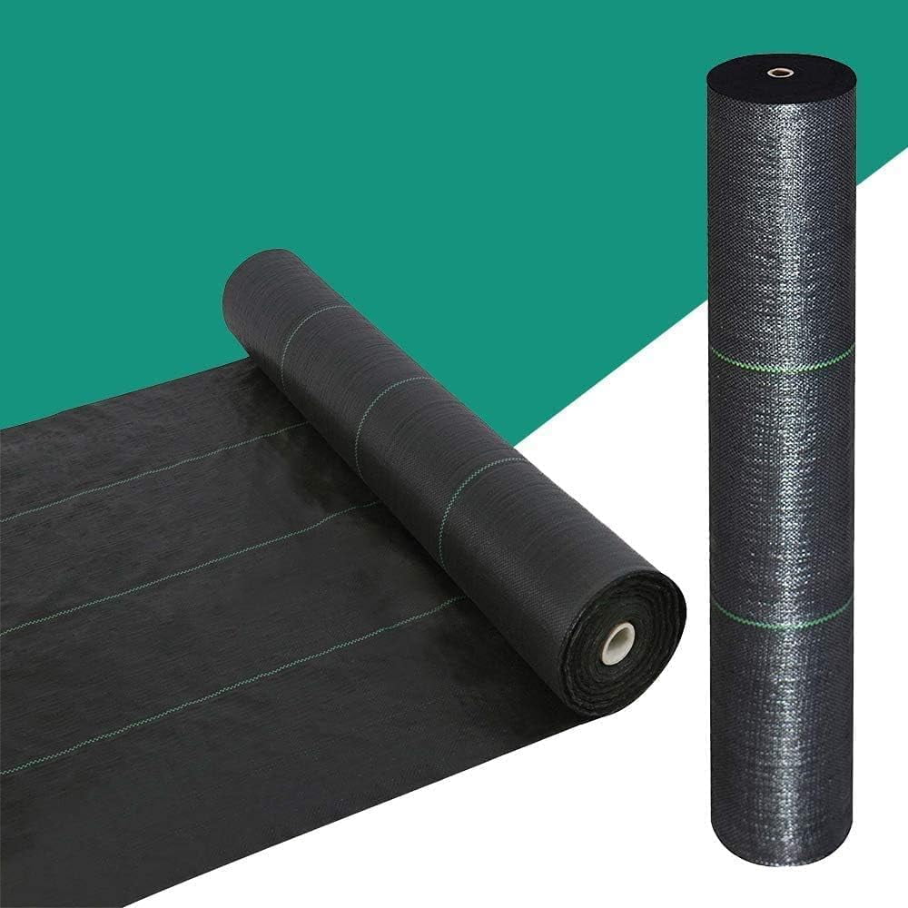 6ft x 200ft Weed Barrier Landscape Fabric Premium 5oz Pro Heavy Duty ...