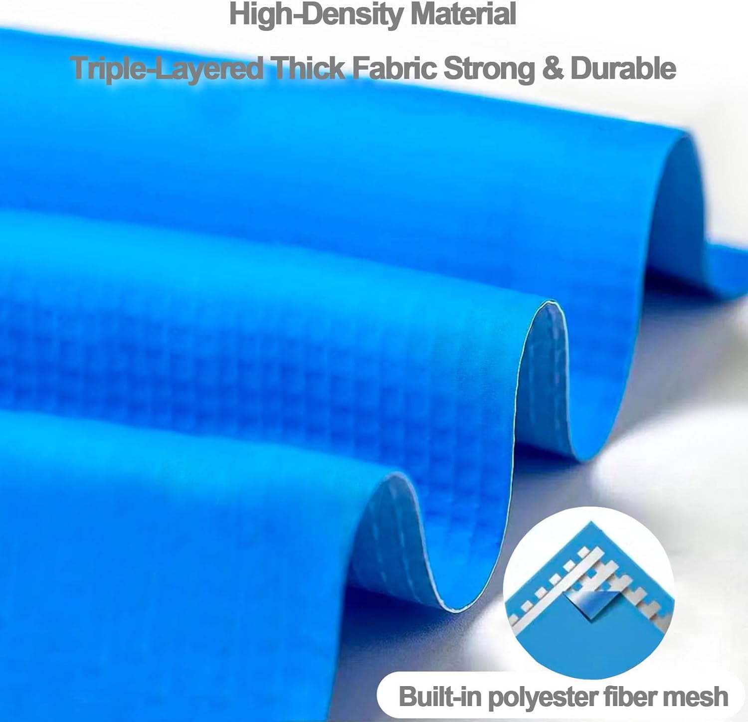 6ft x 29in Inflatable Swimming Pool Outdoor Above Ground Pool,Top Ring ...