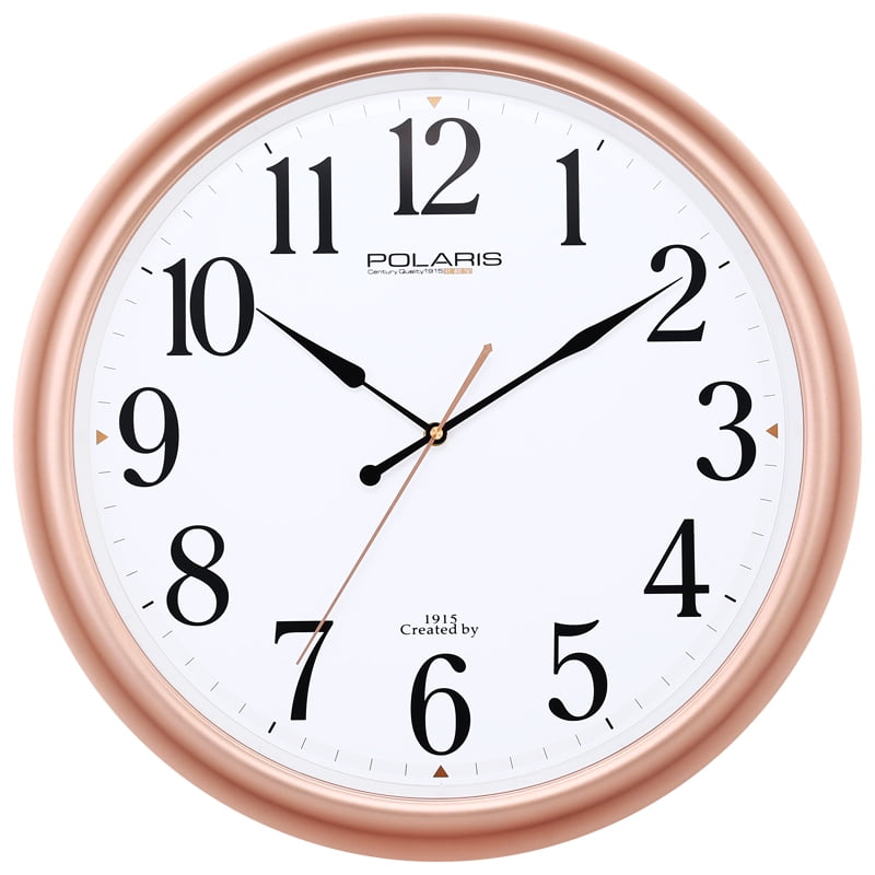 6ga24-Inch Radio Control Clock Wall Clock Size Office Clock Calendar ...