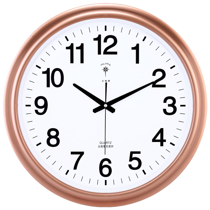 6ga24-Inch Radio Control Clock Wall Clock Size Office Clock Calendar ...