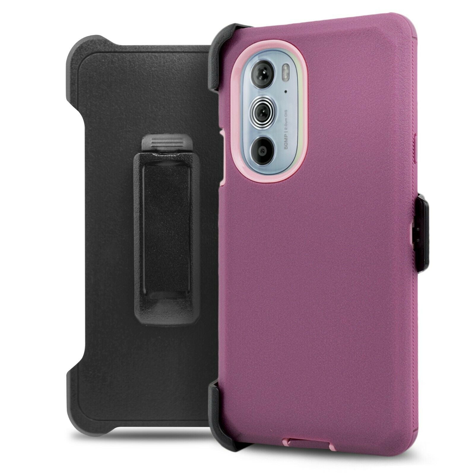 6goodeals For Motorola Edge+ Plus 2022 / Moto Edge 30 Pro with Built in Screen Protector Shock ...