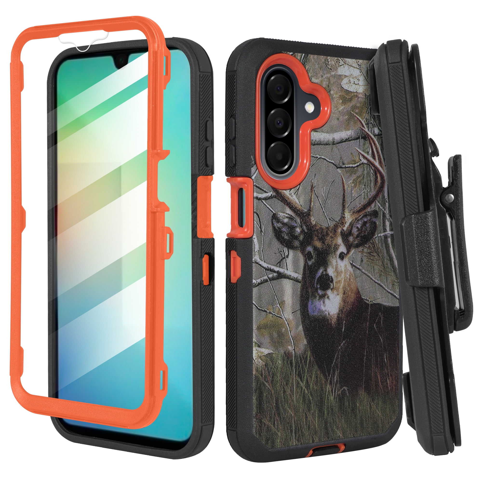 6goodeals For Samsung Galaxy A26 2025 Case with Belt Clip, Slim Full ...