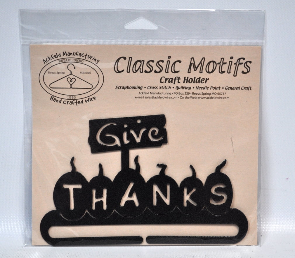 6in Give Thanks Split Bottom Charcoal - Walmart.com