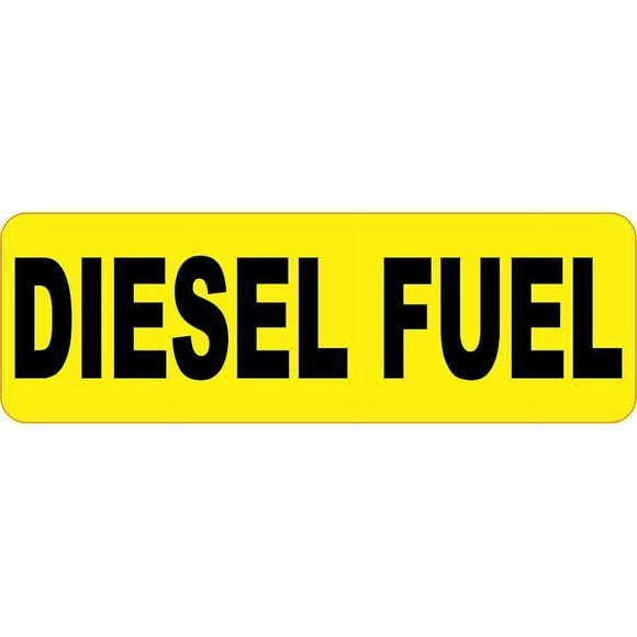 Diesel Fuel Only Stickers