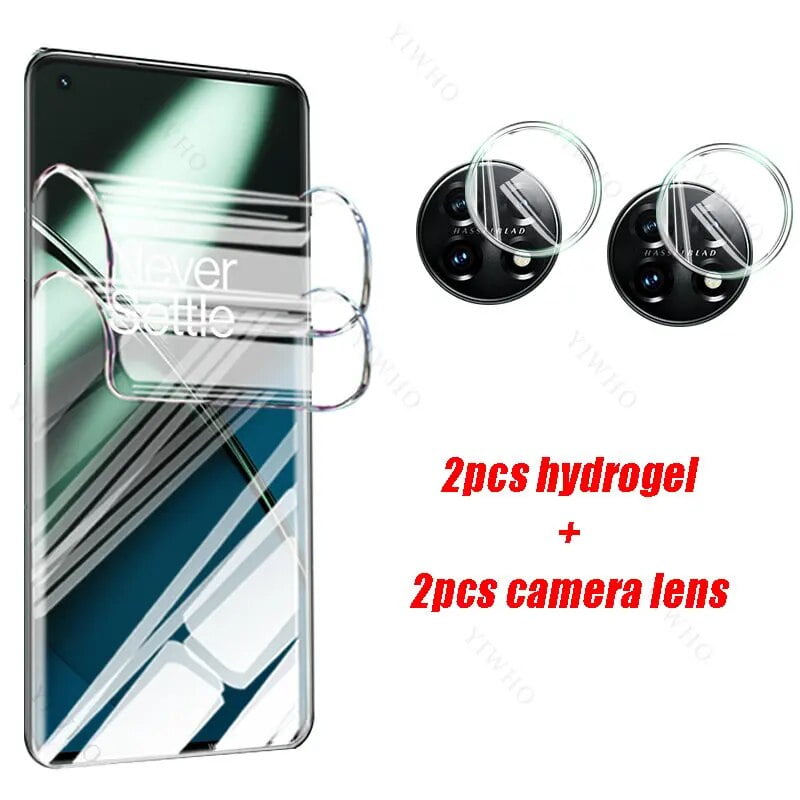 6in1 Front Back Hydrogel Film for OnePlus 11 Camera Lens Screen ...