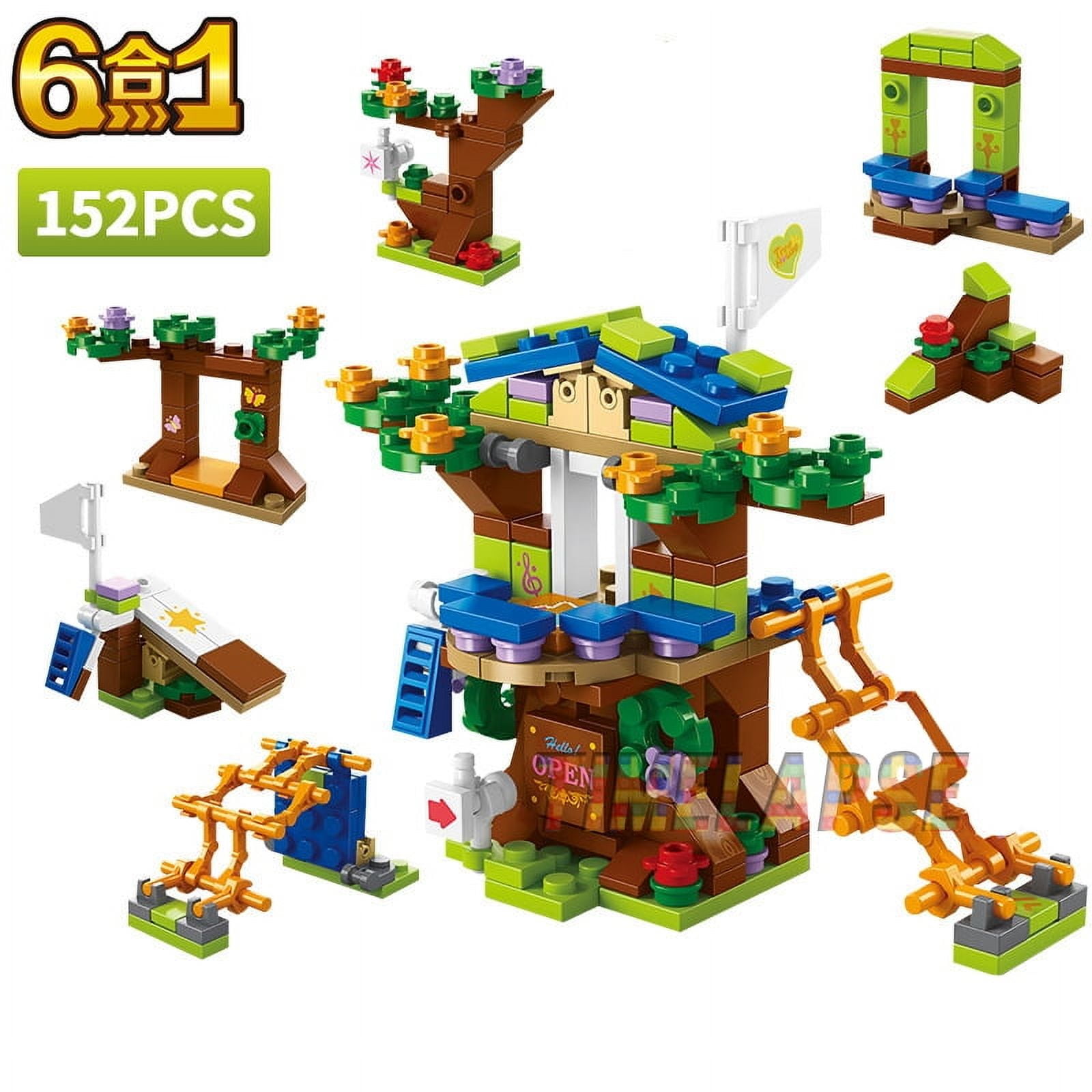 6in1 NEW Tree House TreeHouse Girls' Castle Room Climb Slide Classic ...