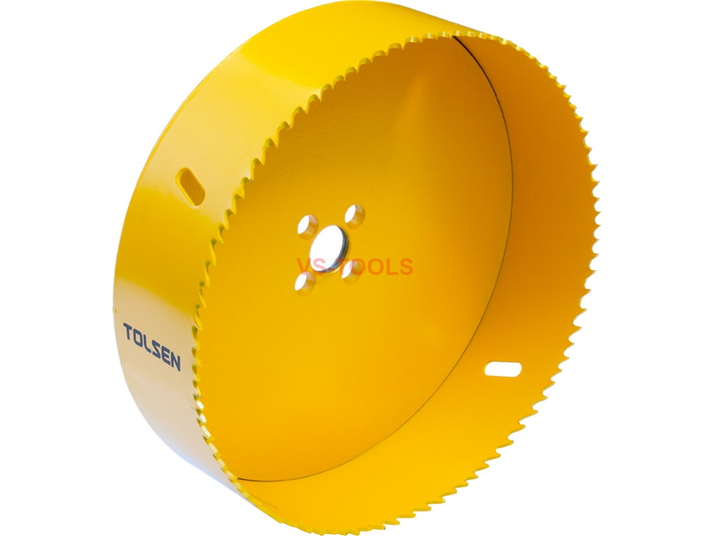 6inch 152mm HSS Hole Saw Bi-Metal Drill Round Blade Steel Wood Cutter ...