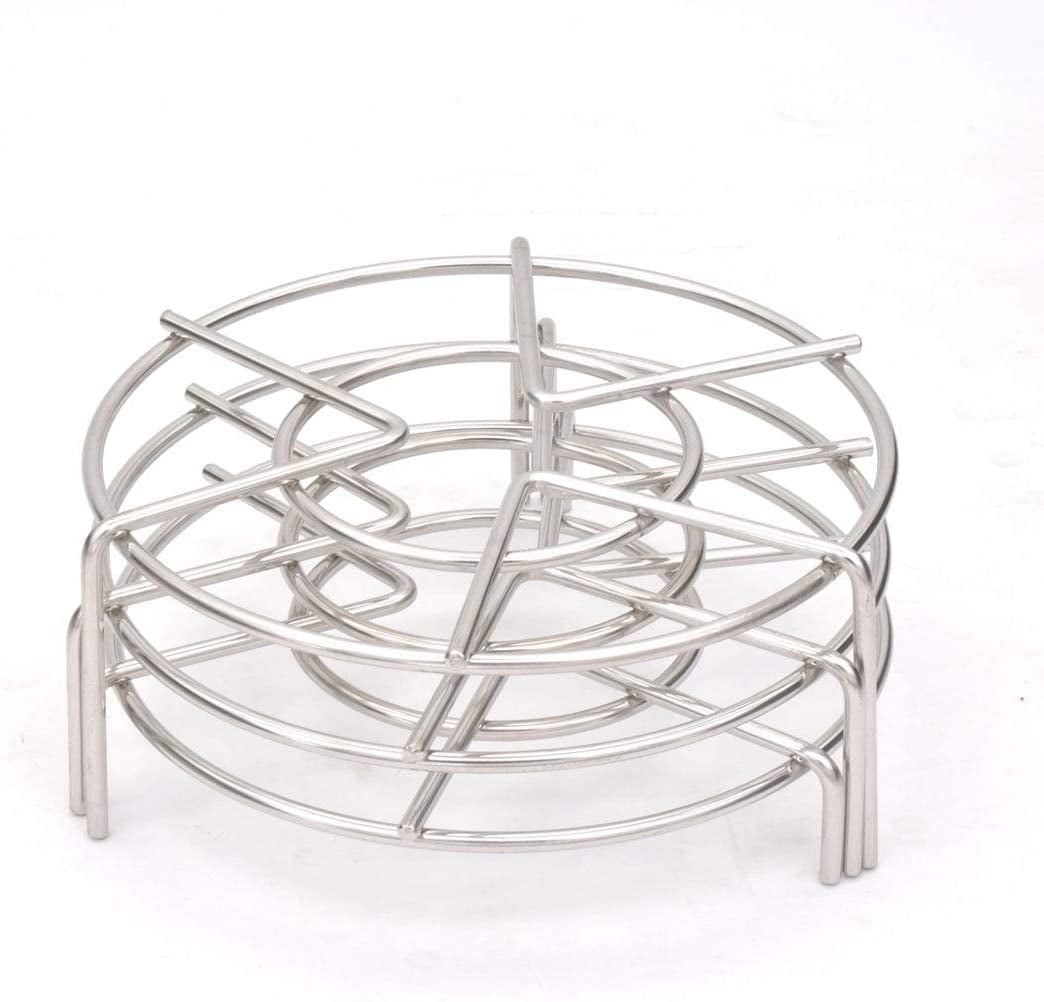 6inch 3 Pack Stainless Steel Kitchen Cooking Steaming Rack Electric ...
