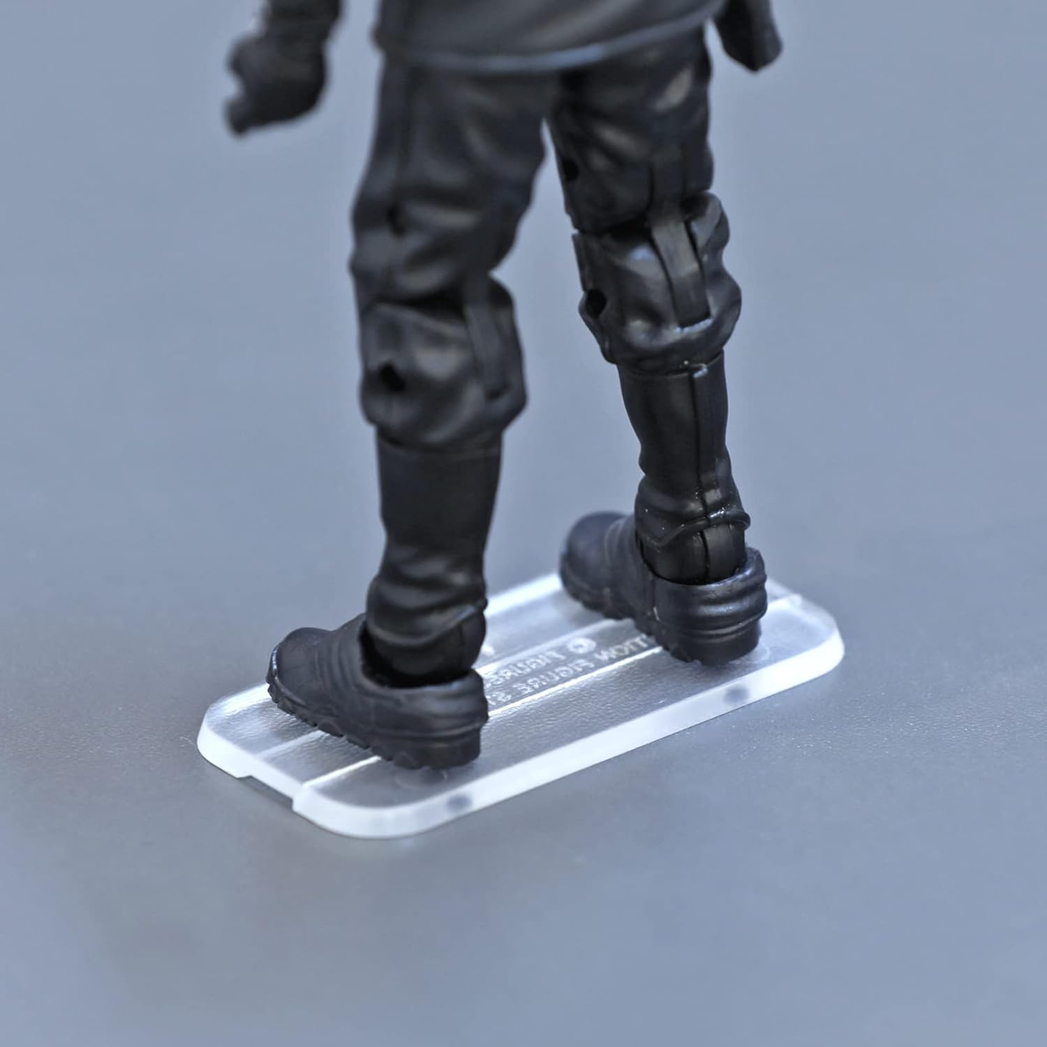 6inch Action Figure Display Stand with Peg, Clear Figuras Toy Organizer ...