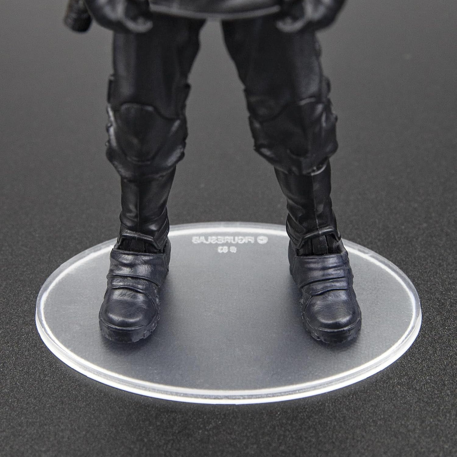 6inch Action Figure Display Stand with Peg, Clear Figuras Toy Organizer ...