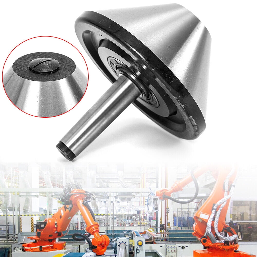 6inch Bull Nose Live Center Morse Triple Bearing Lathe Centering Tool ...