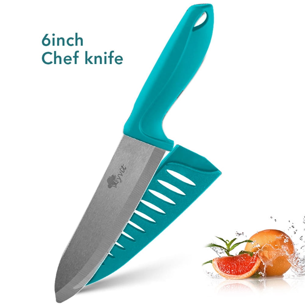 6inch Ceramic Bread Knife Serrated kitchen Knife Knife for Steak Fish ...