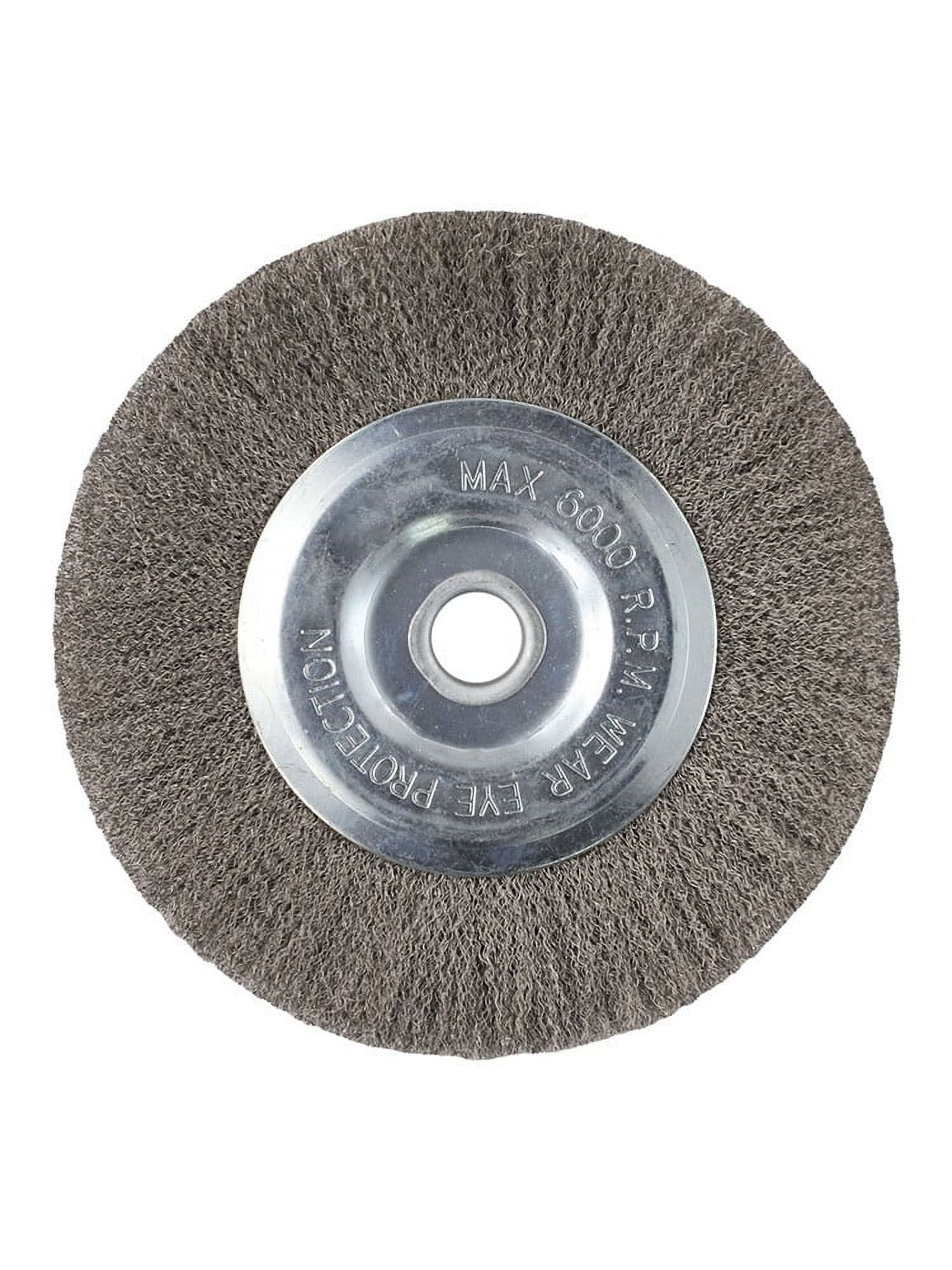 6inch Crimped Stainless Steel Wire Wheel Brush Bench Grinder Abrasive ...