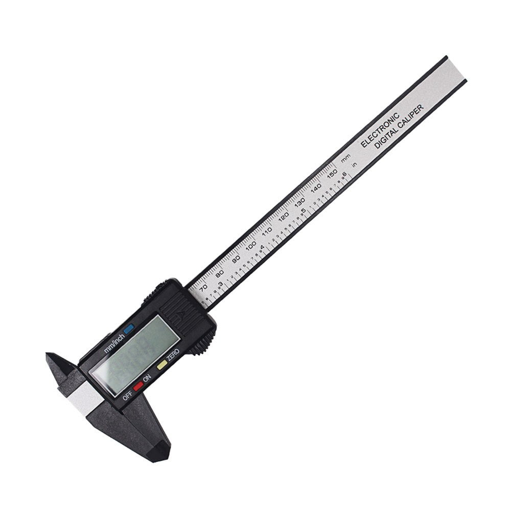 6inch Digital Vernier Calipers 0-150mm Lcd Electronic Caliper, Carbon ...