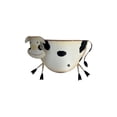 6inch Hand-Painted Cow Wall Hanging Planter, Colorful Metal Decorative ...