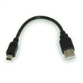6inch USB 2.0 Certified 480Mbps Type A Male to Mini-B/5-Pin Cable ...