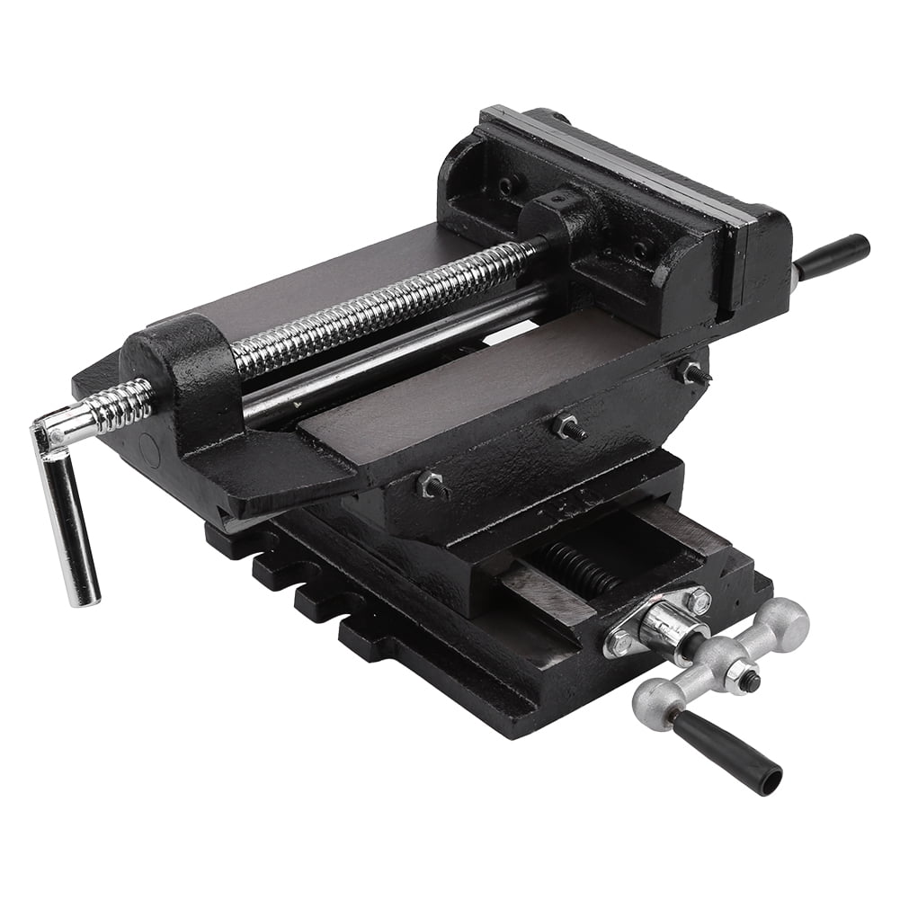 6inches Cross Slide Drill Press Vise Metal Milling Vice Holder Clamping ...