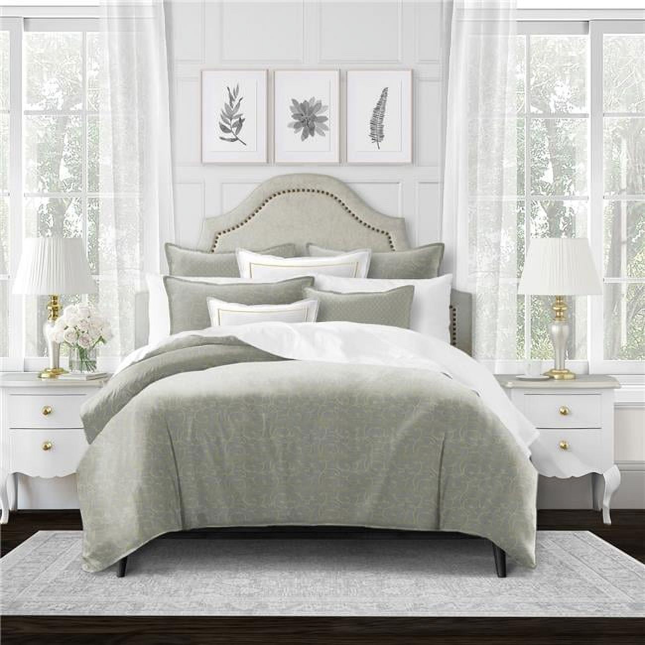 6ix Tailors KAL-GIL-CVT-CK-5PC Kalia Gilded California King Size ...