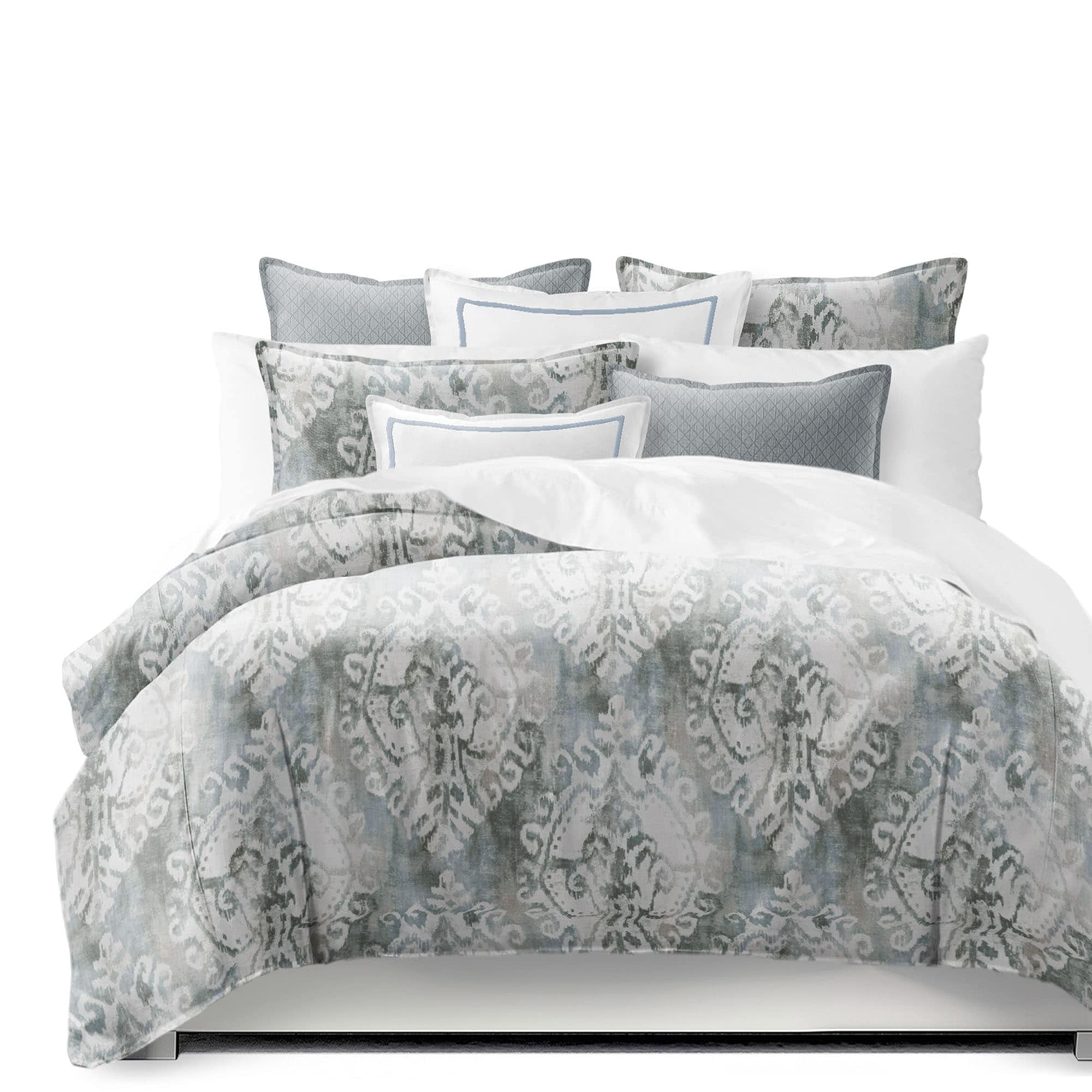 6ix Tailors Thorton Cindersmoke Comforter Set Twin Full - Walmart.com