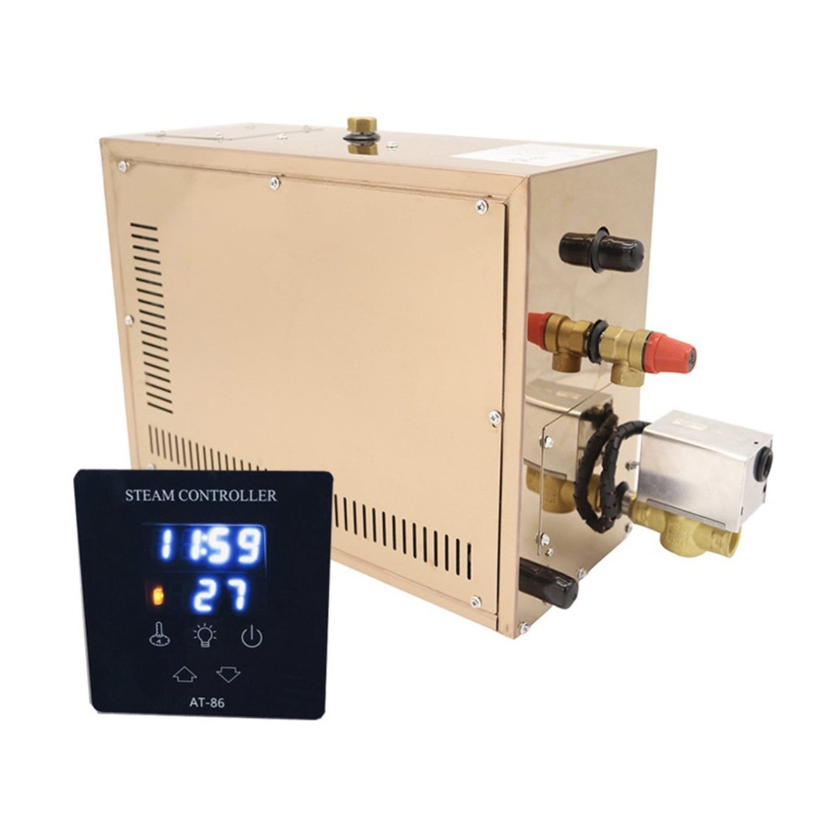 6kw Automatic Stainless Steel Steam Generator Automatic Descaling Sauna ... 6kw Automatic Stainless Steel Steam Generator Automatic Descaling Sauna ...