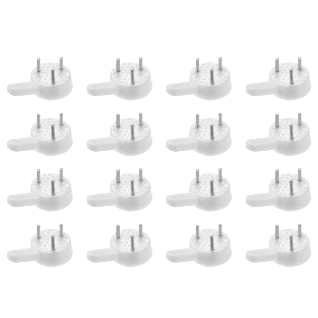 6lbs Hardwall Hanger for Hardware Fasteners & Hooks Wall Mount Non-mark ...