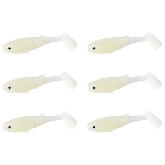 6lots Realistic Swimming Artificial Lures Quickly Change Fishing Baits ...