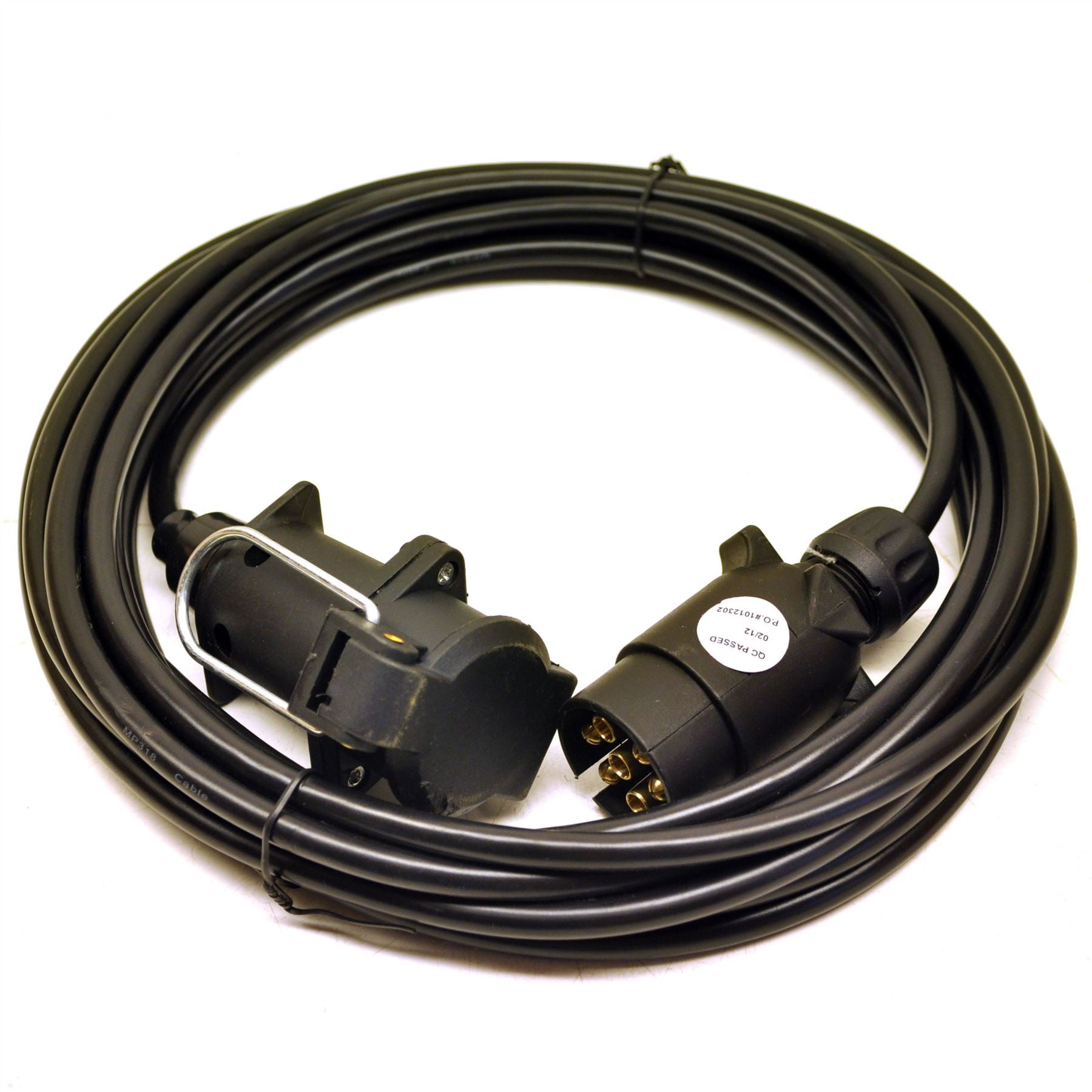 6m Trailer Light Extension Lead / Cable for Lighting Boards, Caravans ...